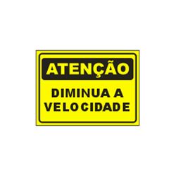 DIMINUA A VELOCIDADE – TECNODESIGN – Comunicação Visual